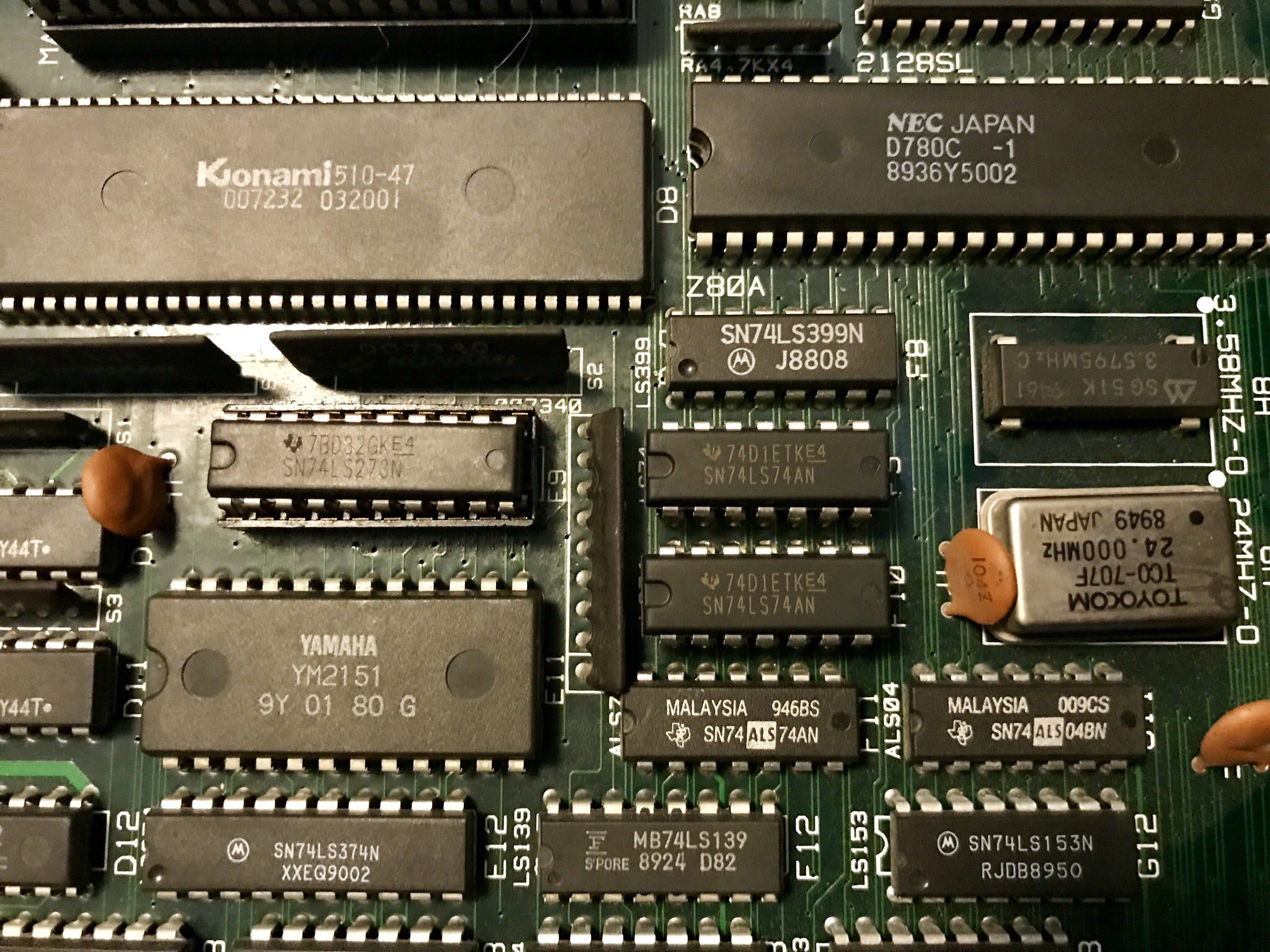Konami Aliens arcade PCB – ShootTheCore.tech