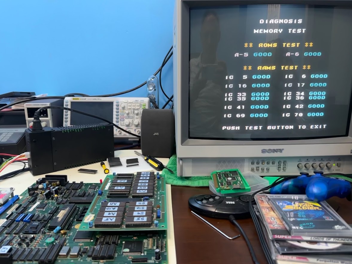 Repair Log: Sega System 18 arcade PCB – ShootTheCore.tech