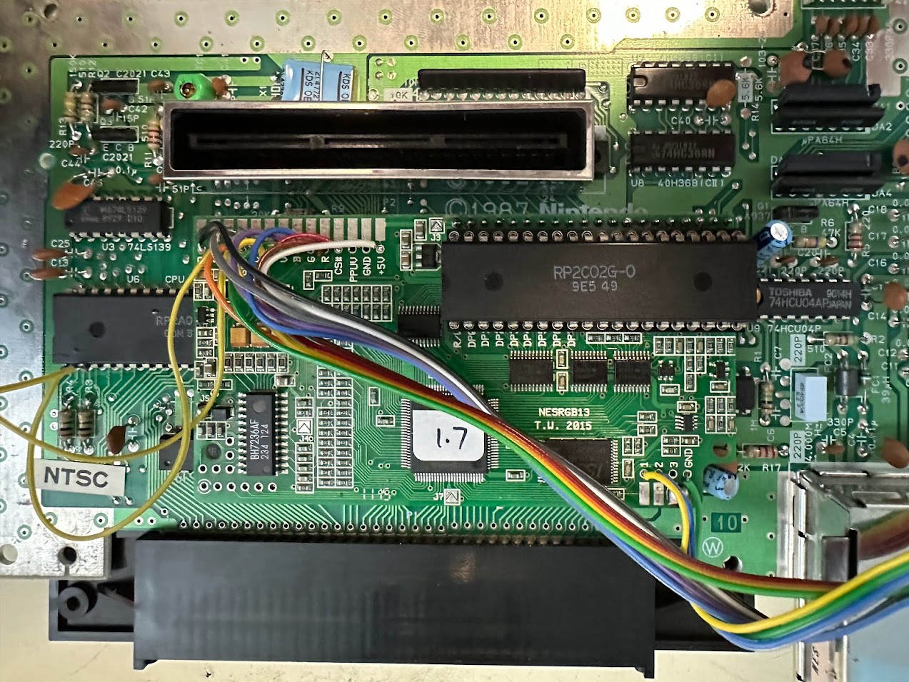 Repair: Nintendo NES front-load with NESRGB mod – ShootTheCore.tech